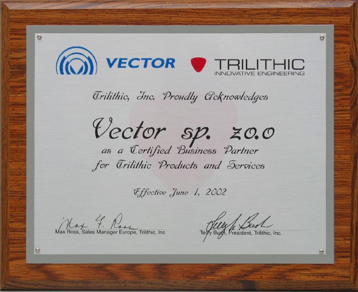VECTOR - TRILITHIC, udana współpraca - VECTOR TECH SOLUTIONS